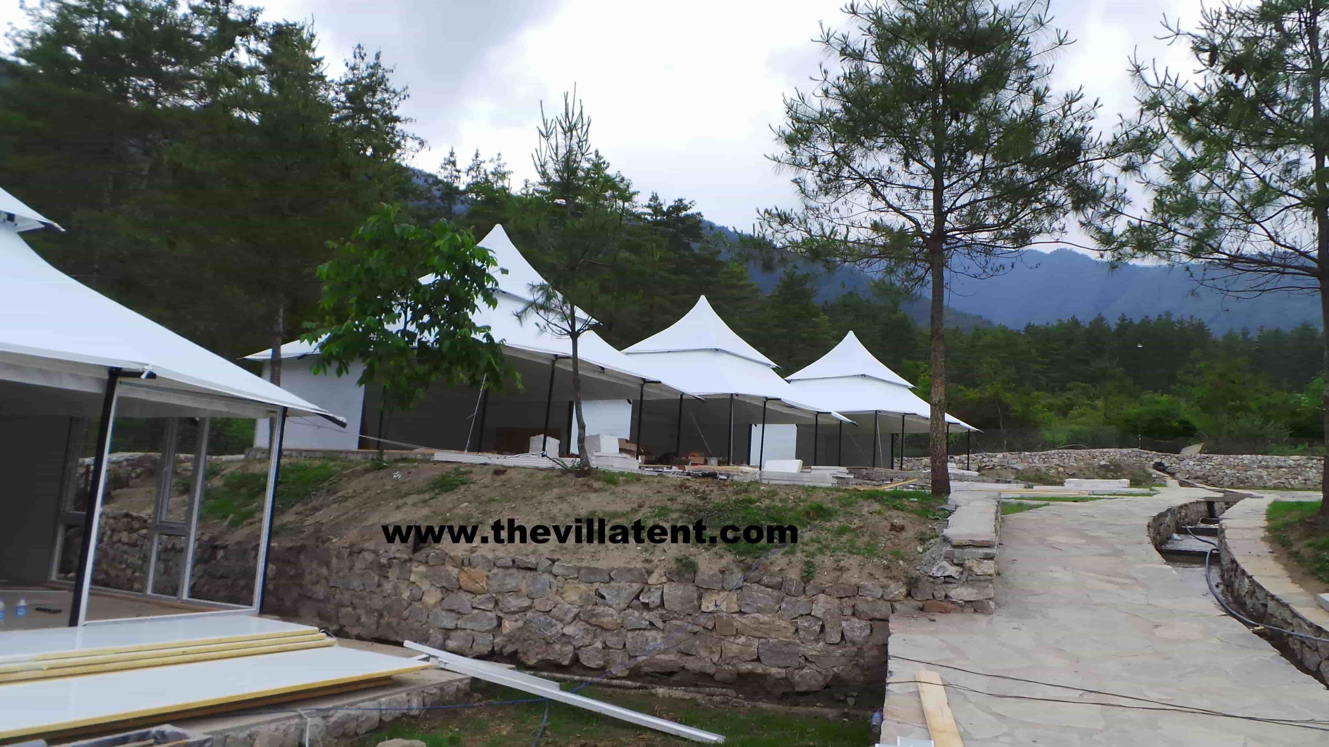 ultra-luxury-bhutan-resort-tent-project | Tenzinling Resort Tent