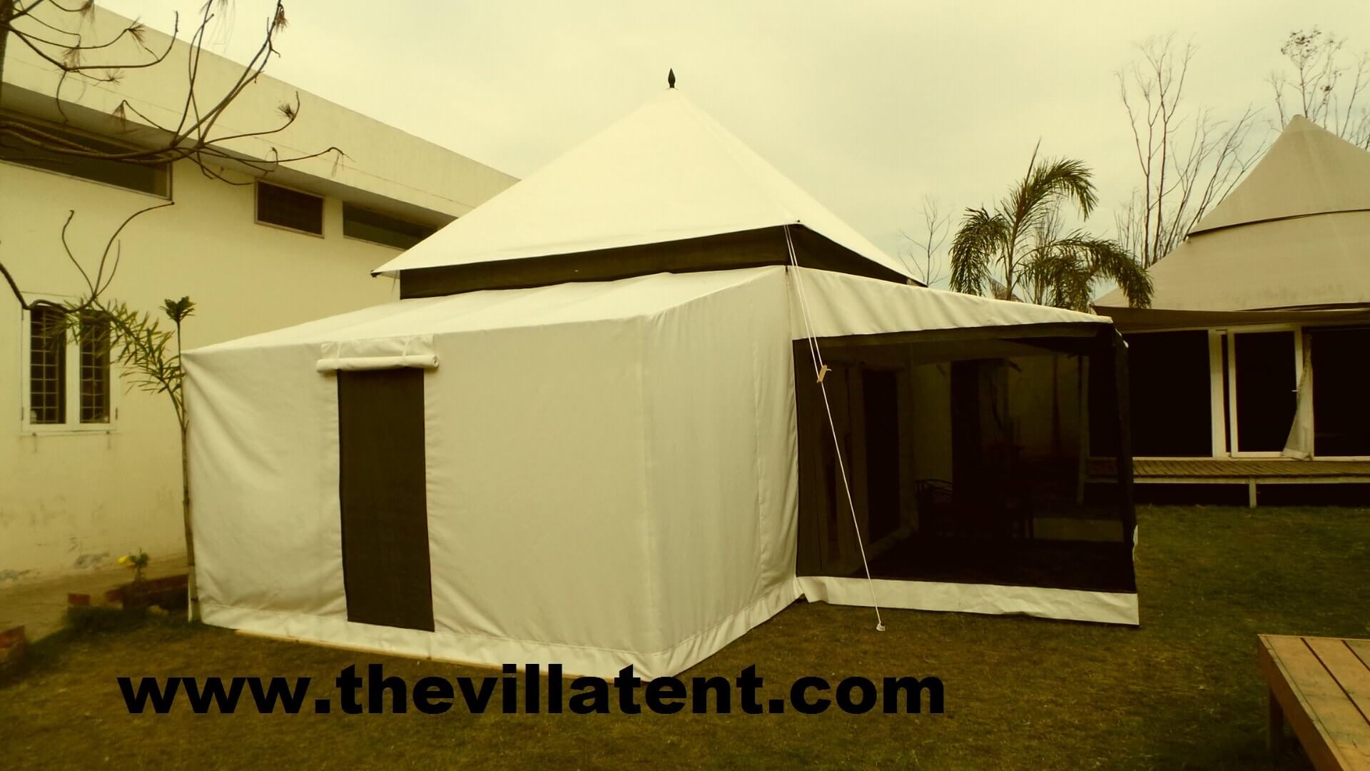 White Villa | Eco Luxury Villa Resort Tents Manufacturer in India